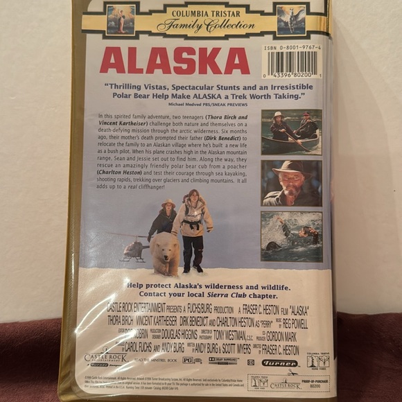 Columbia | Media | Alaska Movie Vhs | Poshmark